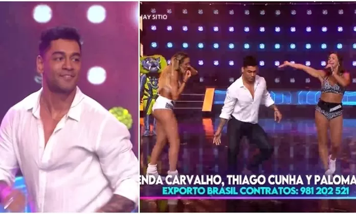 Thiago Cunha regresó a EEG con Exporto Brasil y sorprendió con sensual baile