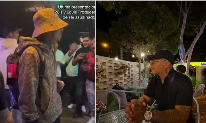 El último show de 26IS y Louis Producer