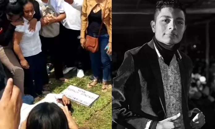 El último adiós a Kevin Pedraza en medio de dolorosas escenas de ...