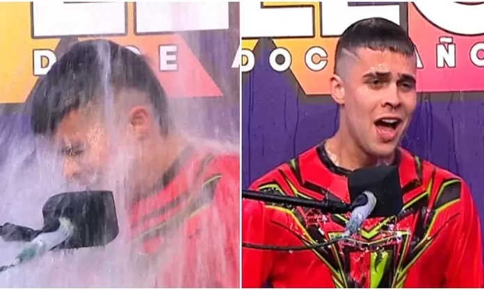 Vasco Rodríguez ingresó a EEG y recibió su primer duchazo c