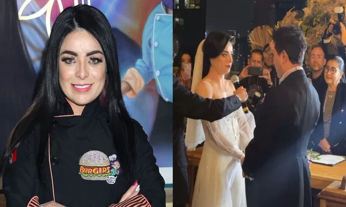 Violeta Isfel: Las imágenes de su emotiva boda civil con Raúl Bernal