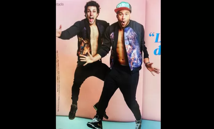 Yaco Eskenazi Y Nicola Porcella En La Revista Gisela