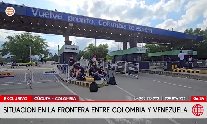Libre tránsito en frontera Colombia Venezuela