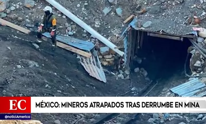 México: Ocho mineros atrapados en un pozo colapsado