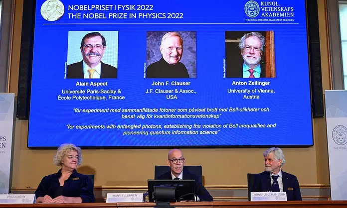 Tres científicos ganan el Premio Nobel de Física por descubrimientos en ...