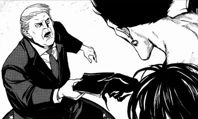 Donald Trump aparece en el episodio único del manga de Death Note