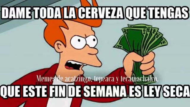 Facebook viral: crean graciosos memes sobre la 'Ley Seca' en las redes ...