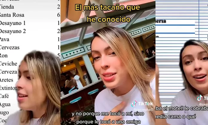 Hombre calculaba gastos de sus citas en Excel para cobrarle después a ...