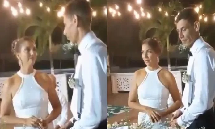 Mujer rechazó a su novio en plena boda por culpa del suegro