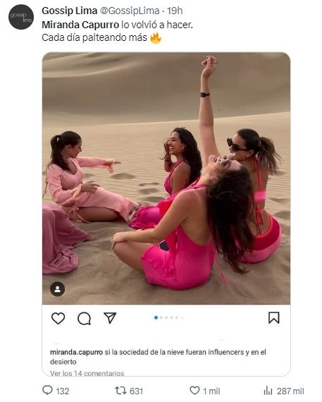 Miranda Capurro fue cancelada otra vez - América Noticias