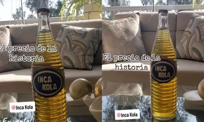 ¡Tiene una botella de Inca Kola de 1989! ¿Cuánto dinero pide por ella?