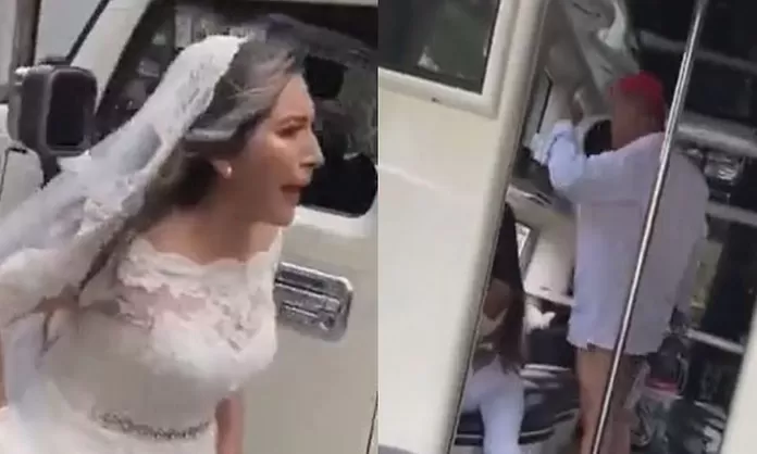 Viral: Novia descubre infidelidad de su pareja a minutos de casarse