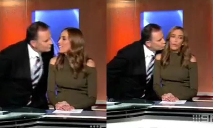 YouTube: se acercó a su compañera para darle un beso y vivió momento ...