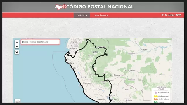 Código postal de Lima, Callao y regiones de todo el Perú - América Noticias
