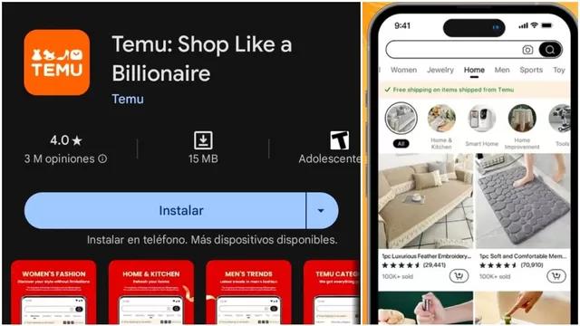 Temu Perú: ¿cómo funciona y es confiable la app? - América Noticias